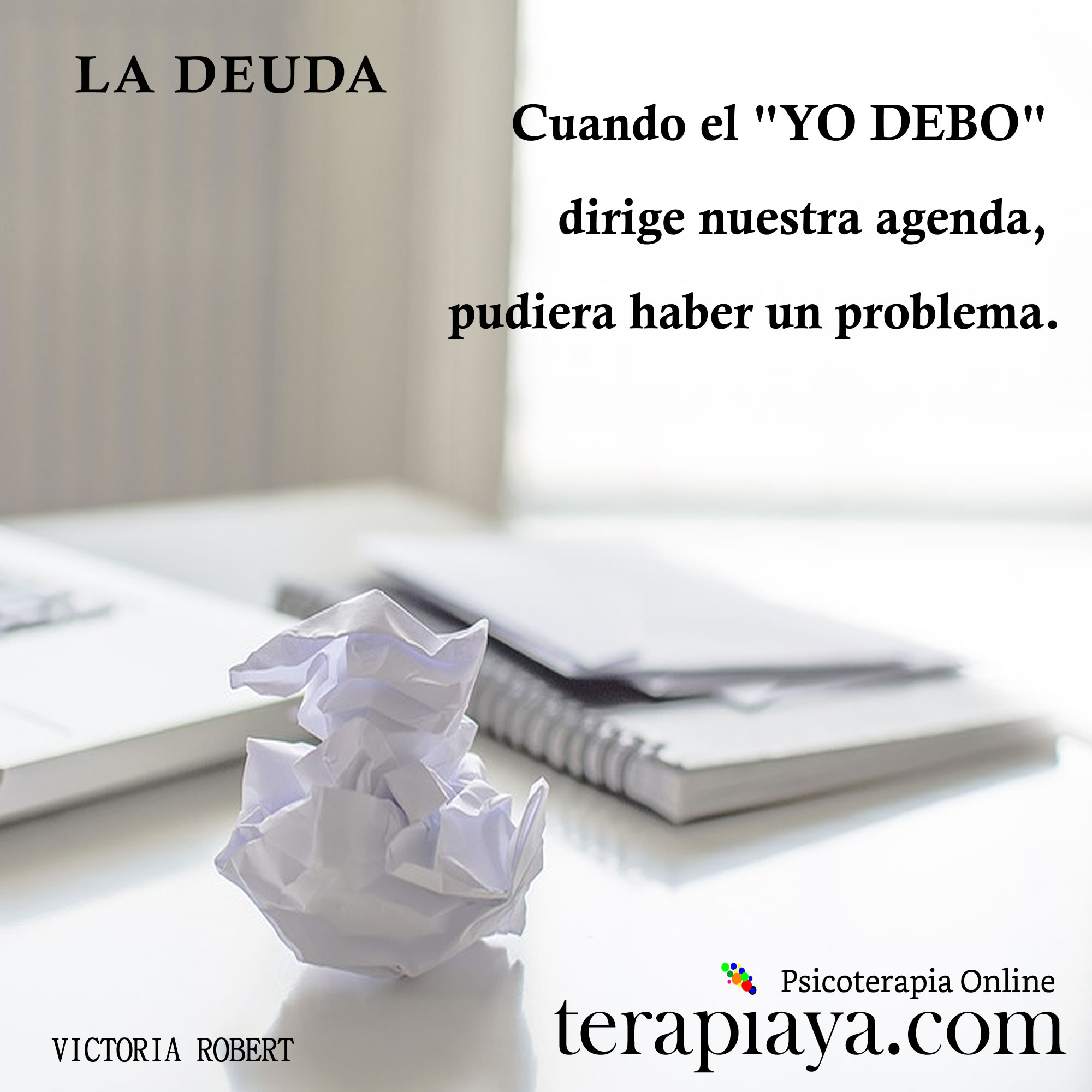 LA DEUDA - TerapiaYa